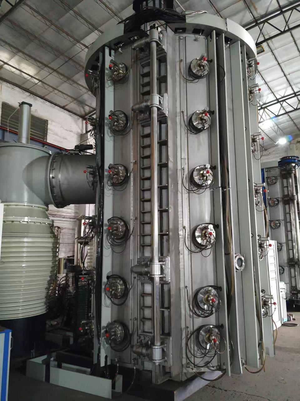 Vertical Single Stainless Steel PVD Coating Machine with Touch Screen