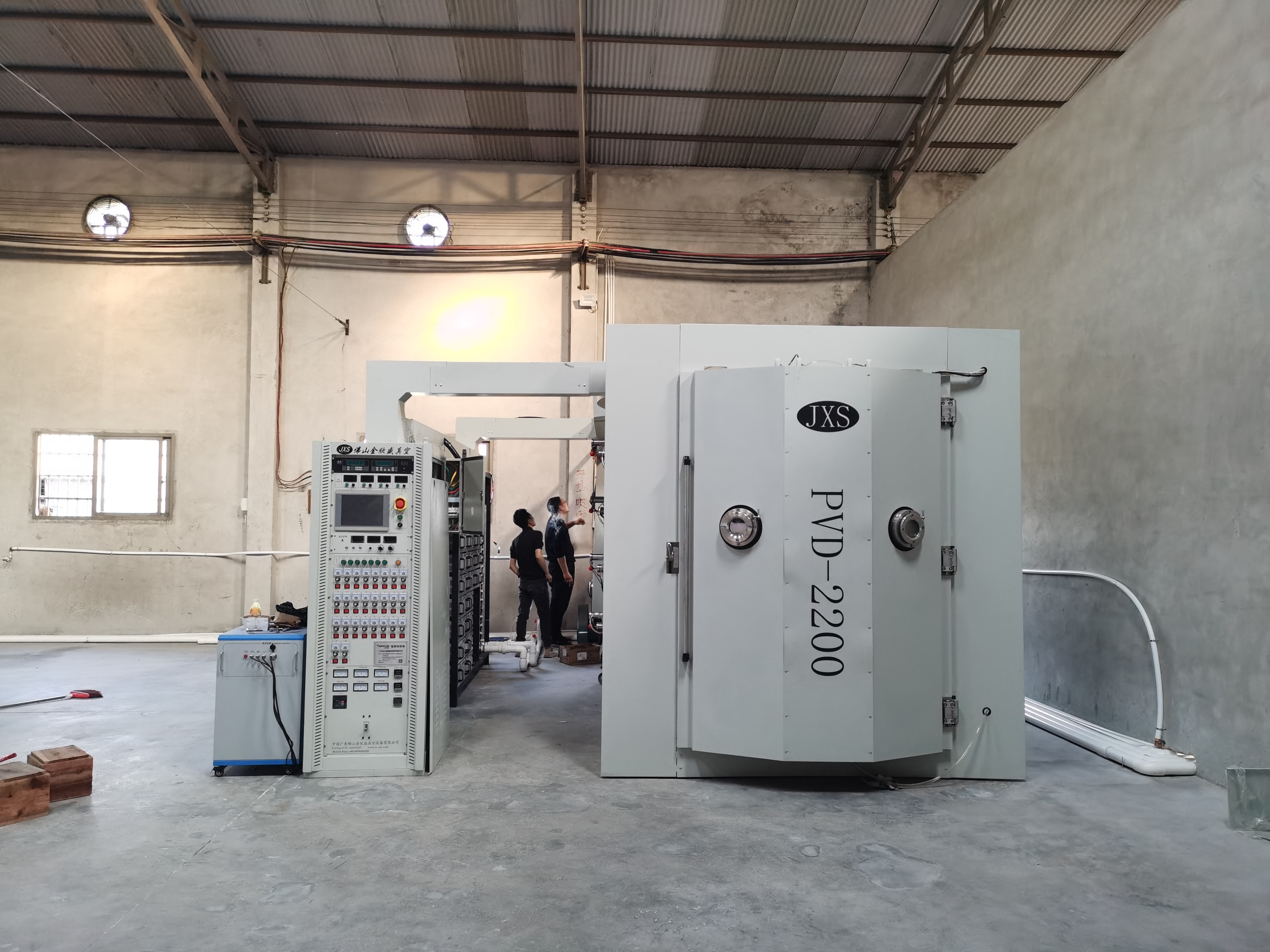 High Production Capacity Plastic PVD Vacuum Coating Machine
