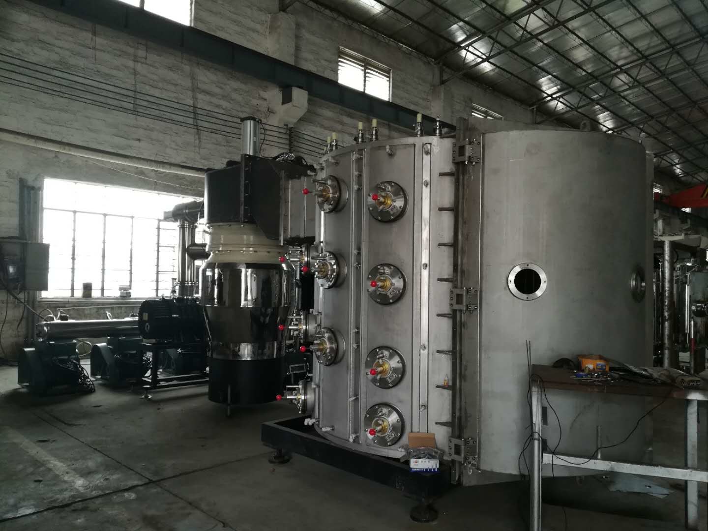 Custom Cathodic Arc Deposition Equipment / Cathodic Arc PVD Coating Plant