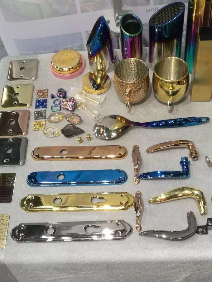 2 Rotation Stands Stainless Steel Sink PVD Coating Machine